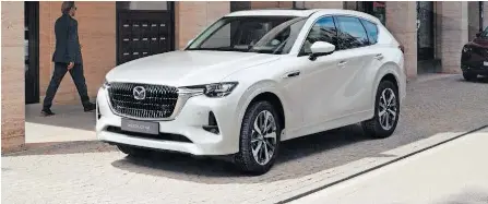 Mazda’s dad-bod CX-60 is all grown up and comfortabl­e - PressReader