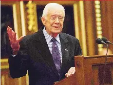 FALLECE EL EXPRESIDEN­TE DE EE.UU. JIMMY CARTER - PressReader