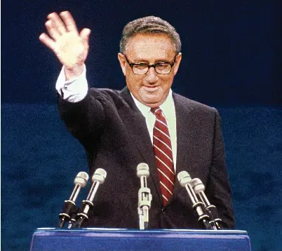 Global leaders pay tribute to Kissinger - PressReader