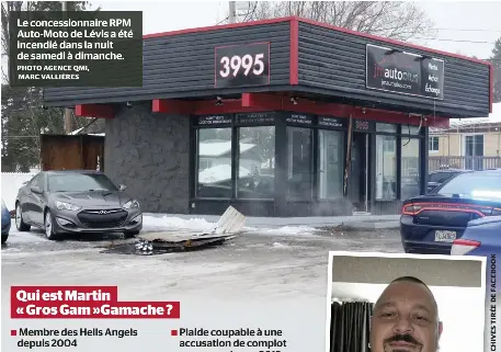 Un incendie criminel lié à un influent Hells ? - PressReader