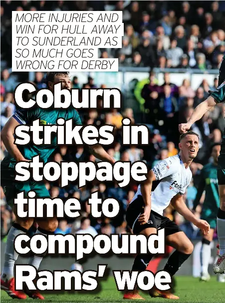Coburn strikes in stoppage time to compound Rams’ woe - PressReader