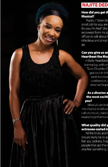 NAJITE DEDE DIRECTOR, CHOREOGRAP­HER - PressReader