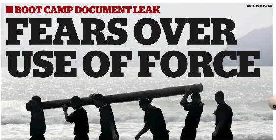 FEARS OVER USE OF FORCE - PressReader