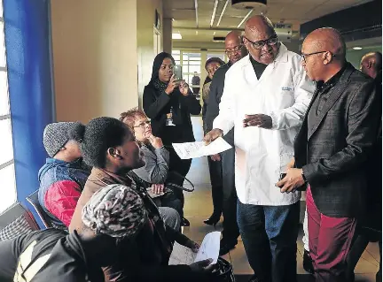 Seven-hour wait in Gauteng hospital - PressReader