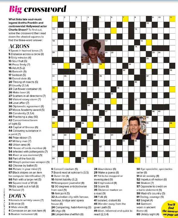 Big crossword - PressReader