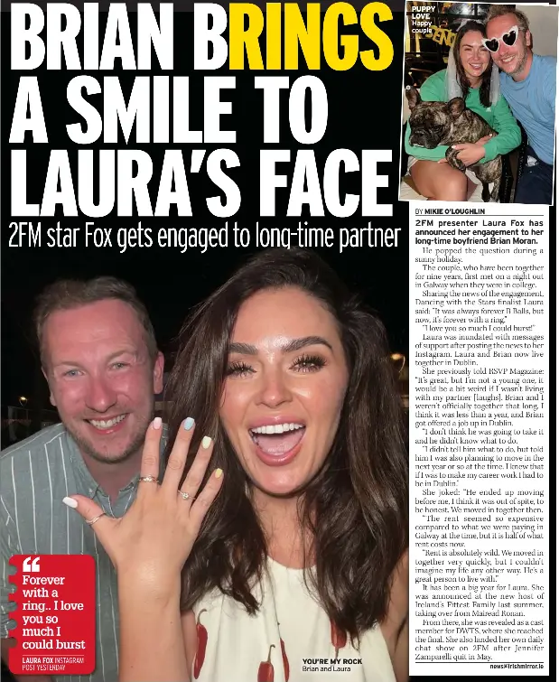 BRIAN BRINGS A SMILE TO LAURA’S FACE - PressReader