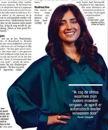 Big Brother-kandidate Ronahi kwam als vluchtelin­g in Limburg terecht - PressReader