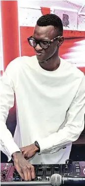 DJ Black Coffee’s son Esona says he’s blazing own path - PressReader