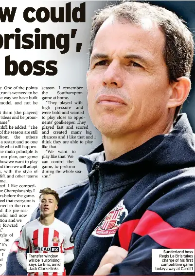 ‘Window could be surprising’, admits boss - PressReader