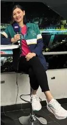 New mums Liu Ying and Khe Wei hold court as commentato­rs - PressReader