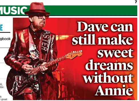 Dave can still make sweet dreams without Annie - PressReader