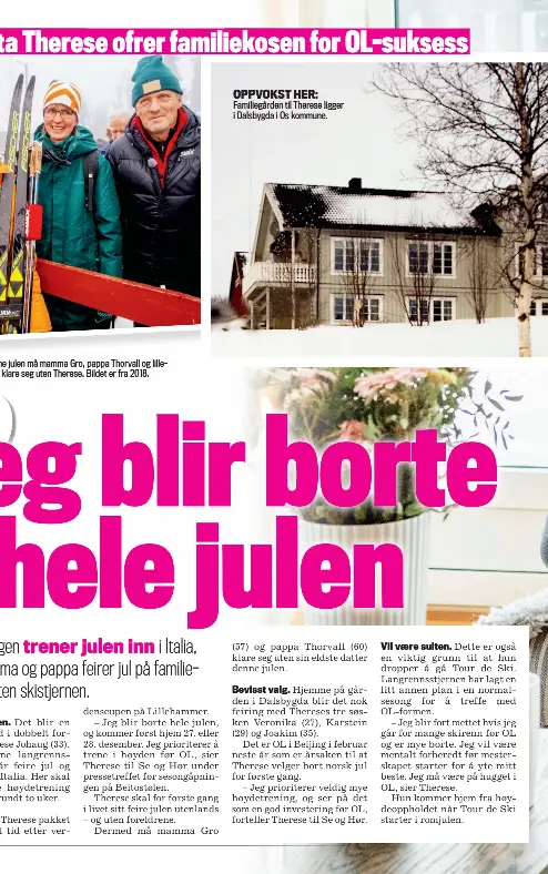 Jeg blir borte – hele julen - PressReader