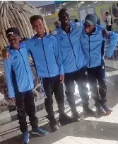 TENNIS TEENS LEAVE FOR ZIM - PressReader