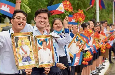 Duterte begins state visit to Cambodia - PressReader