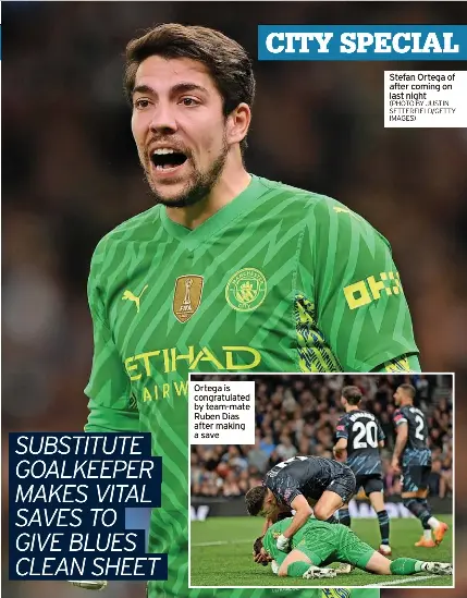 Rodri says ‘incredible’ Ortega was difference in City win - PressReader