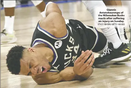 Bucks, Giannis down - PressReader