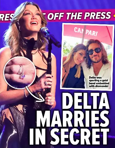 DELTA MARRIES IN SECRET - PressReader