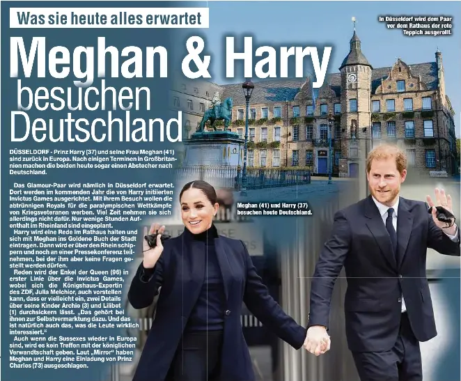 Meghan & Harry besuchen Deutschlan­d - PressReader
