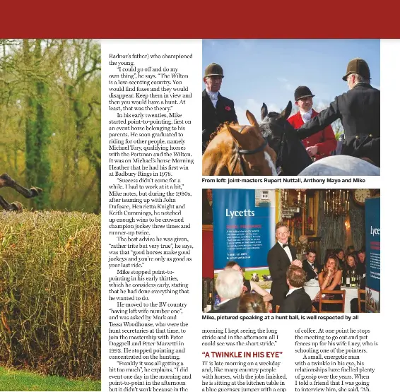 We speak to the legendary Blackmore and Sparkford Vale master - PressReader