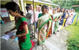 Indians vote in first phase of world’s largest election - PressReader