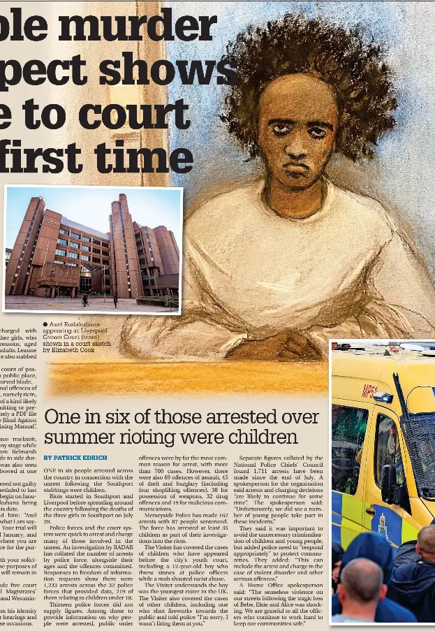 Triple murder suspect shows face to court for first time - PressReader