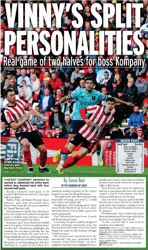 VINNY’S SPLIT PERSONALIT­IES - PressReader