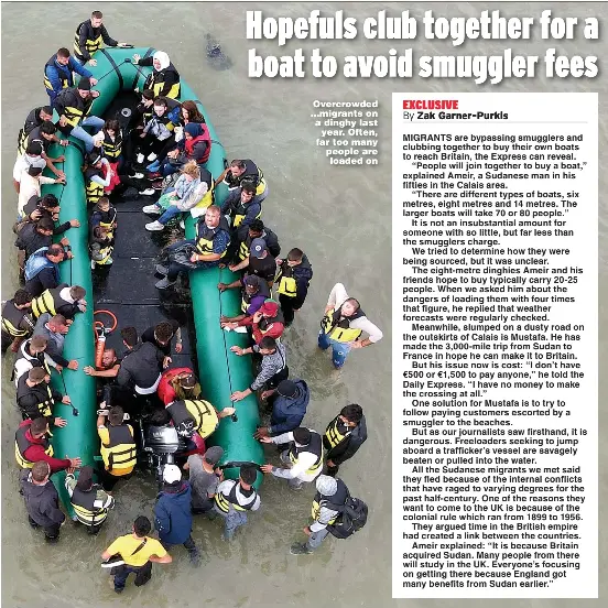 Hopefuls club together for a boat to avoid smuggler fees - PressReader