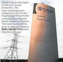 Why Eskom is in so much trouble - PressReader