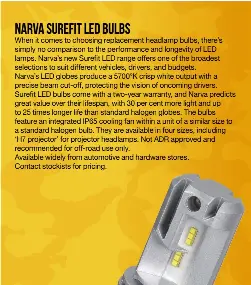 Narva Surefit LED bulbs - PressReader