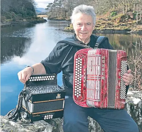 Ceilidh King, 85, defies cancer as he tunes up for a Hogmanay party ...