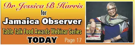 Dr Jessica B Harris for Jamaica Observer - PressReader