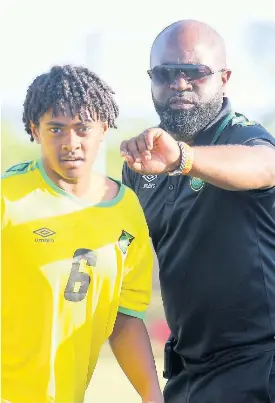 Coach Gordon believes U-17 Boyz is almost ready - PressReader
