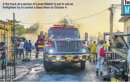 Plans being finalised to rebuild shops in Lucea Market destroyed by ...