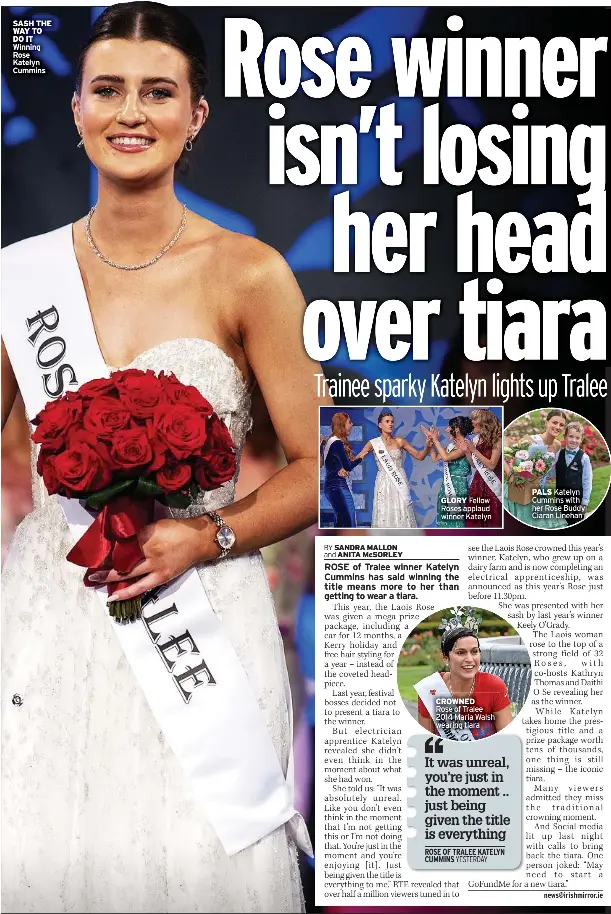 Rose winner isn’t losing her head over tiara - PressReader