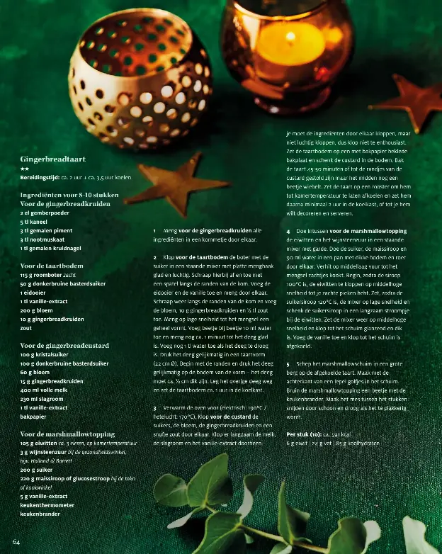 Gingerbrea­dtaart Tip! - PressReader