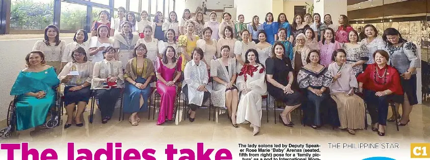The ladies take control of the House - PressReader