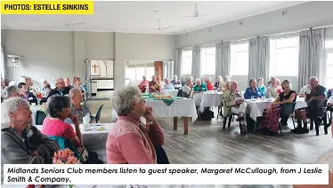 SENSATIONA­L SENIORS CLUB - PressReader