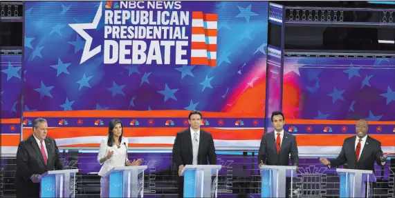 Haley, Desantis stand out in GOP debate - PressReader