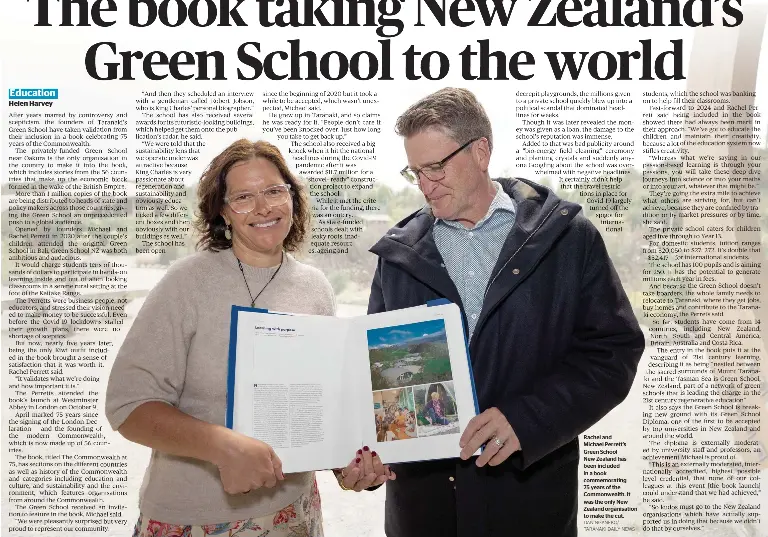 The book taking New Zealand’s Green School to the world - PressReader