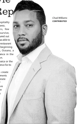 Chad Williams brings Miami-style restaurant­s to Kingston, Dom Rep - PressReader