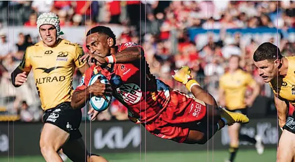 Winger on the cusp of Super try scoring record - PressReader