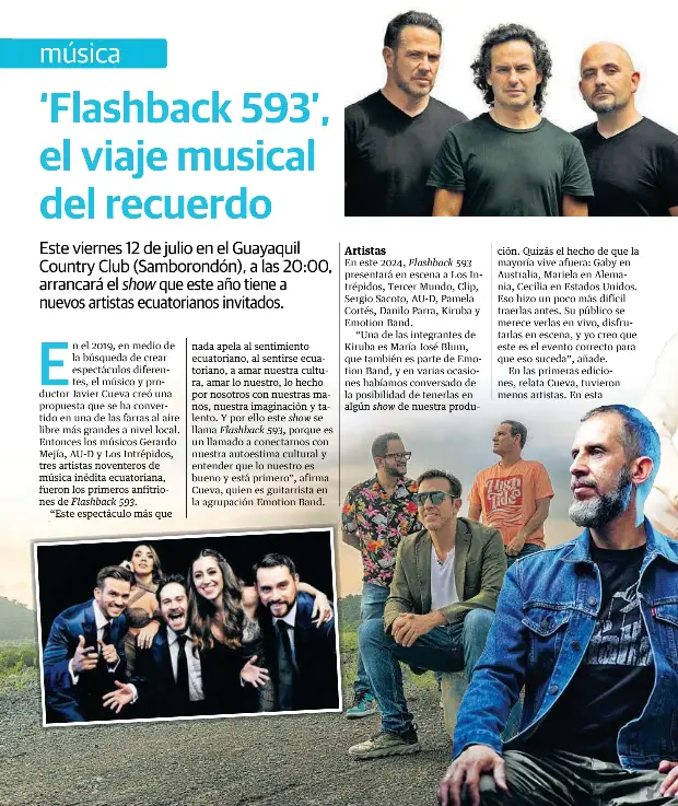 ‘Flashback 593’, el viaje musical del recuerdo - PressReader