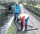 Clearing fallen trees from the canal bank | Towpath Talk | PressReade­r