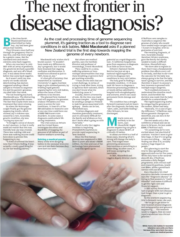 The next frontier in disease diagnosis? - PressReader