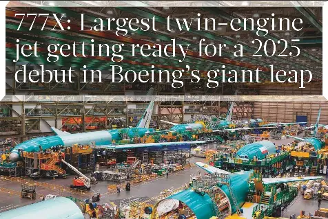 777X: Largest twin-engine jet getting ready for a 2025 debut in Boeing ...