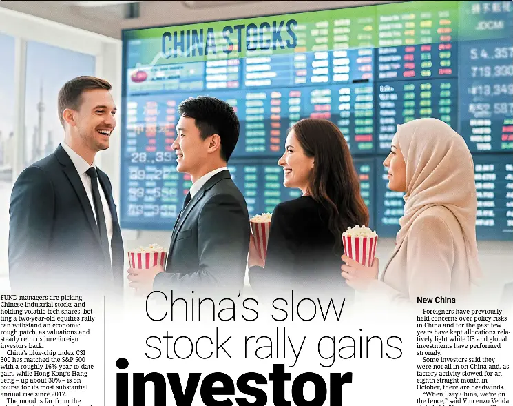 China’s slow stock rally gains investor trust - PressReader