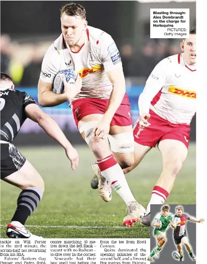 Newcastle fail again as Quins march on - PressReader
