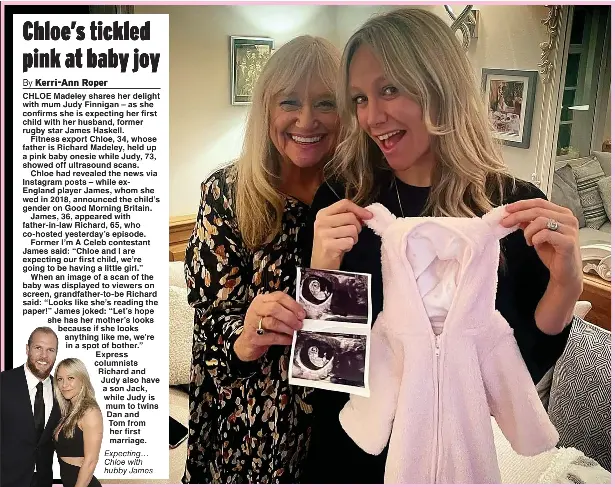 Chloe’s tickled pink at baby joy - PressReader