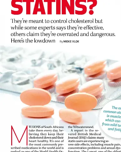 The pros and cons of statins . - PressReader