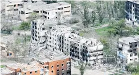 Ukraine village in ruins after Russian blitz - PressReader